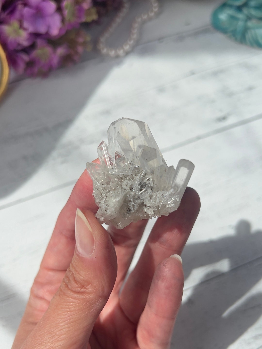 Rare Starburst Dow Chrysanthemum Lemurian Cluster From Colombia | Rare ...