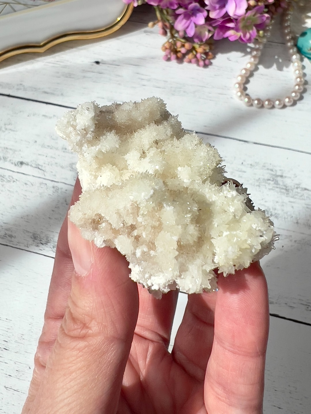 Yellow Aragonite Specimen Natural Yellow Aragonite Cluster - Etsy