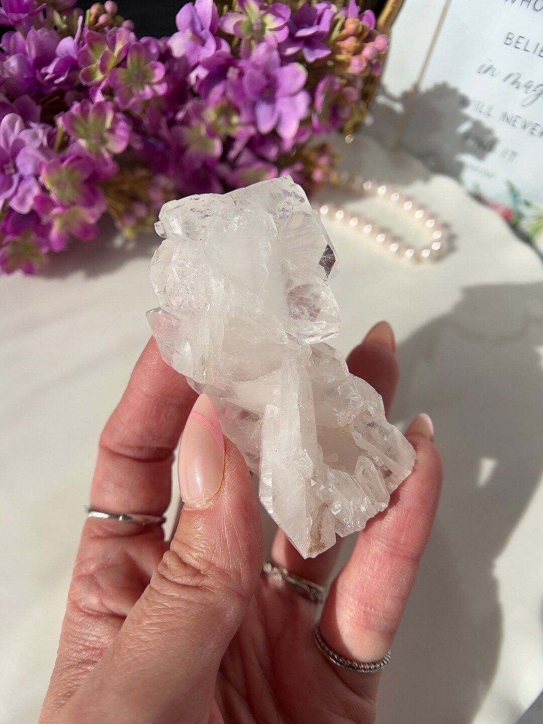 Faden Sacred Pink Lemurian Quartz From Santander, Colombia Faden Quartz ...
