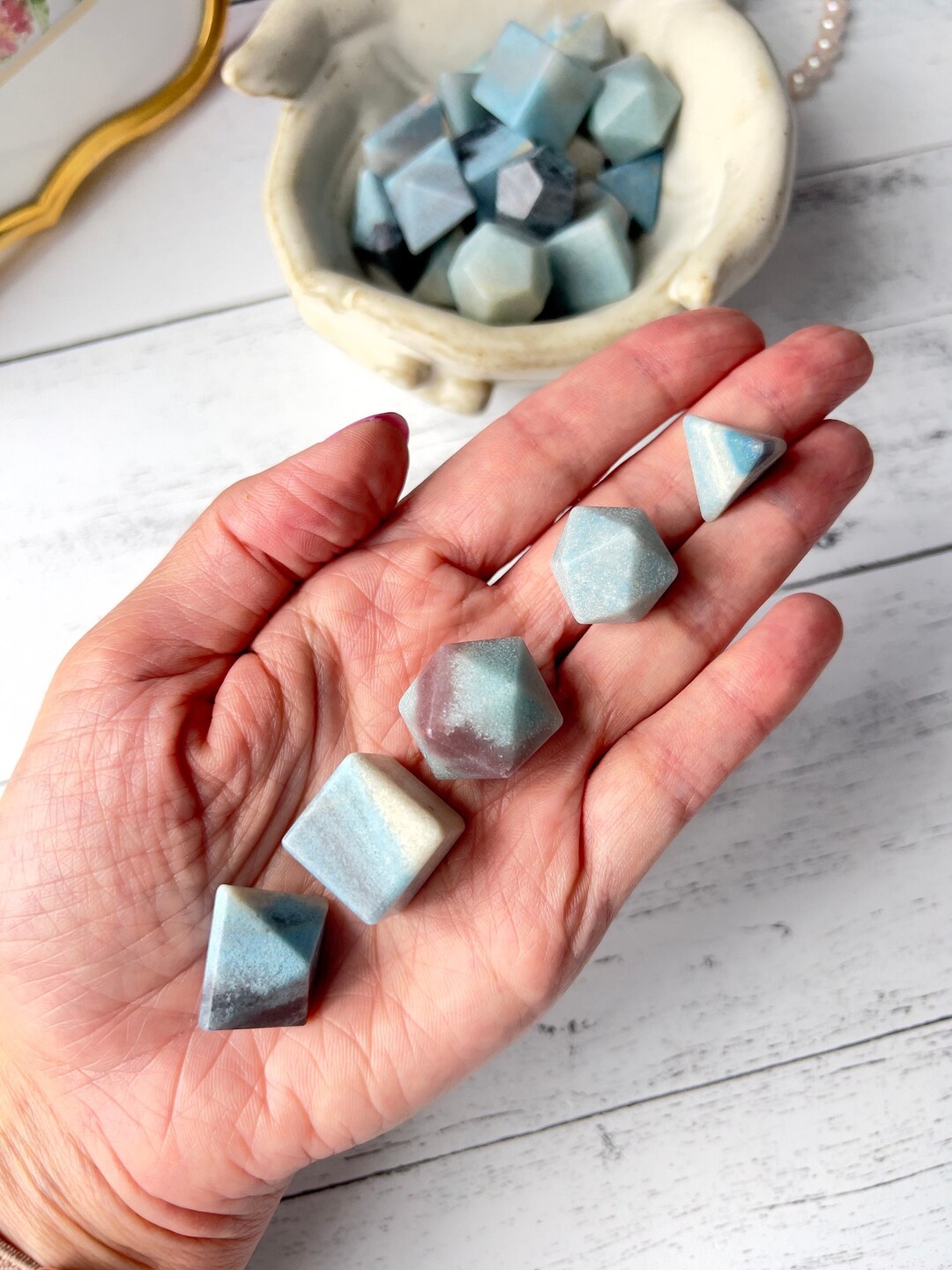 Trolleite Carved Crystal Shapes From Brazil | Crystals for Grids or ...