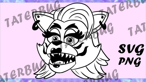 Roxy Wolf Svg | Etsy