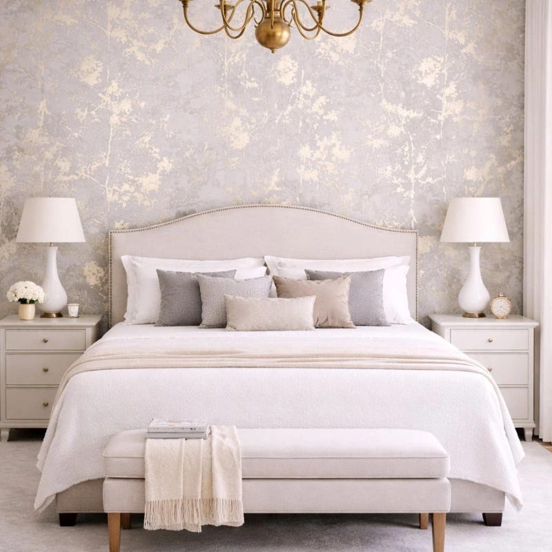 Wallpaper Gold Shimmer - Etsy