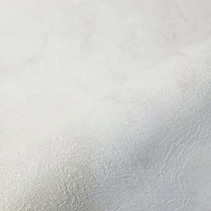 Modern Rustic off White Cream Faux Fabric Textures Textured Wallpaper ...