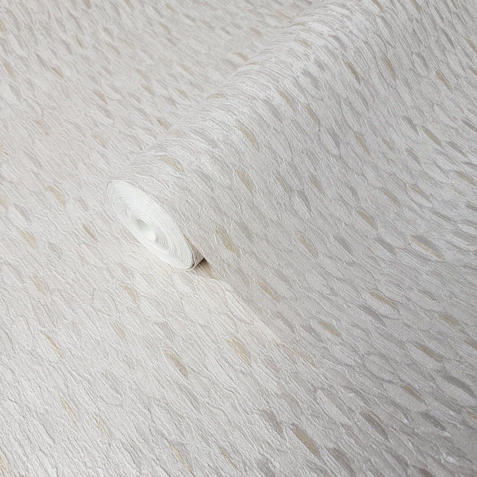 Ivory Beige Cream Gold Metallic Fish Scale Tile Pattern - Etsy