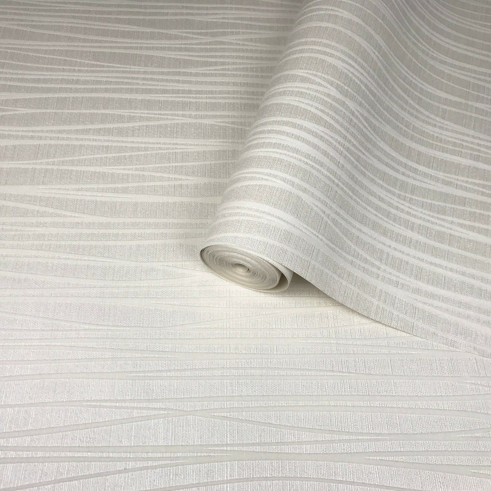 Flock Modern Flocked Wallpaper off White Textured Flocking - Etsy