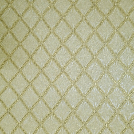 Embossed Yellow Gold Metallic Faux Fabric Textured Diamonds - Etsy