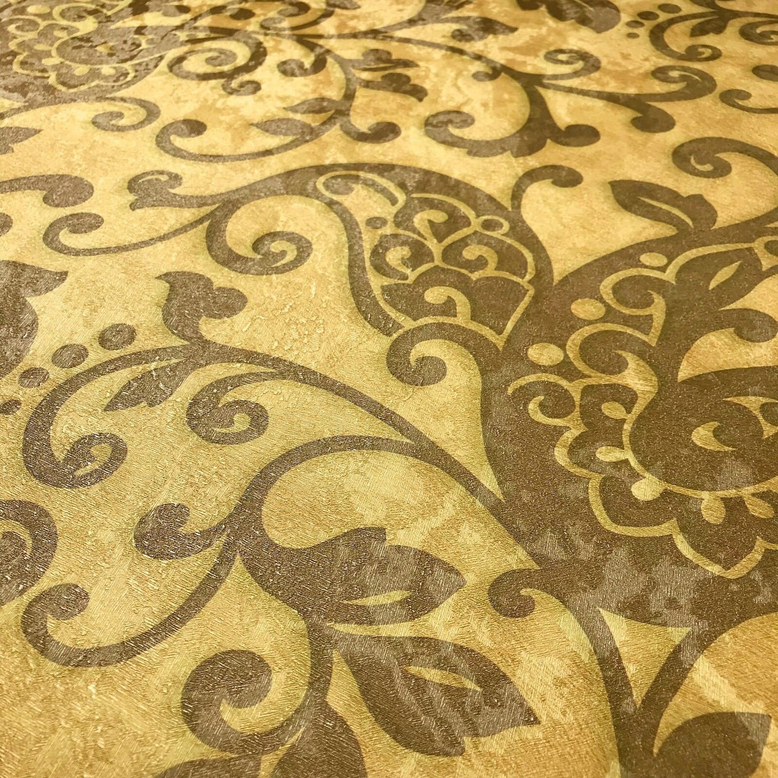 Embossed Wallpaper Gold Bronze Metallic Textured Wall Rustic - Etsy