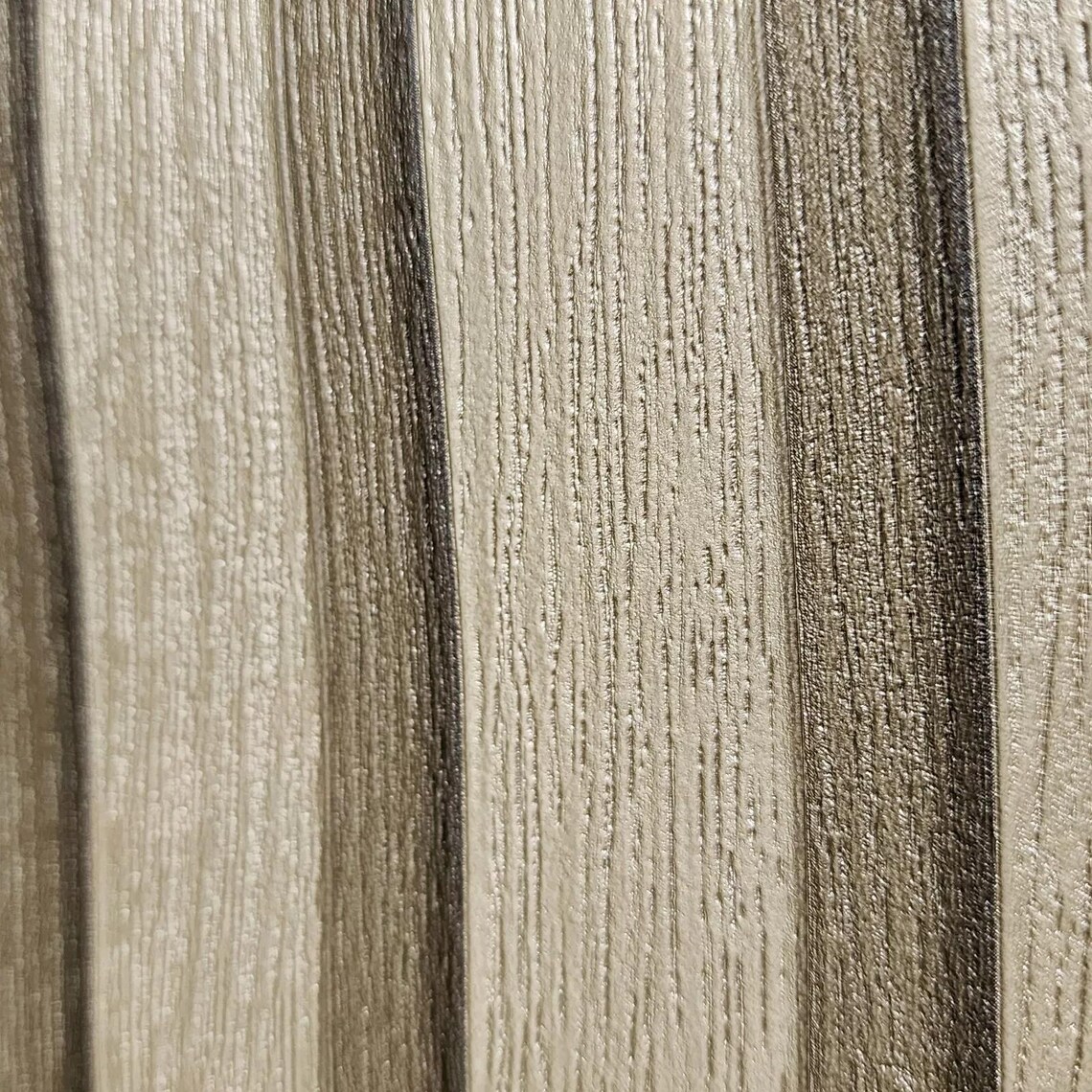 Brass Bronze Metallic Faux Slat Wooden Planks Wood Look Textured ...