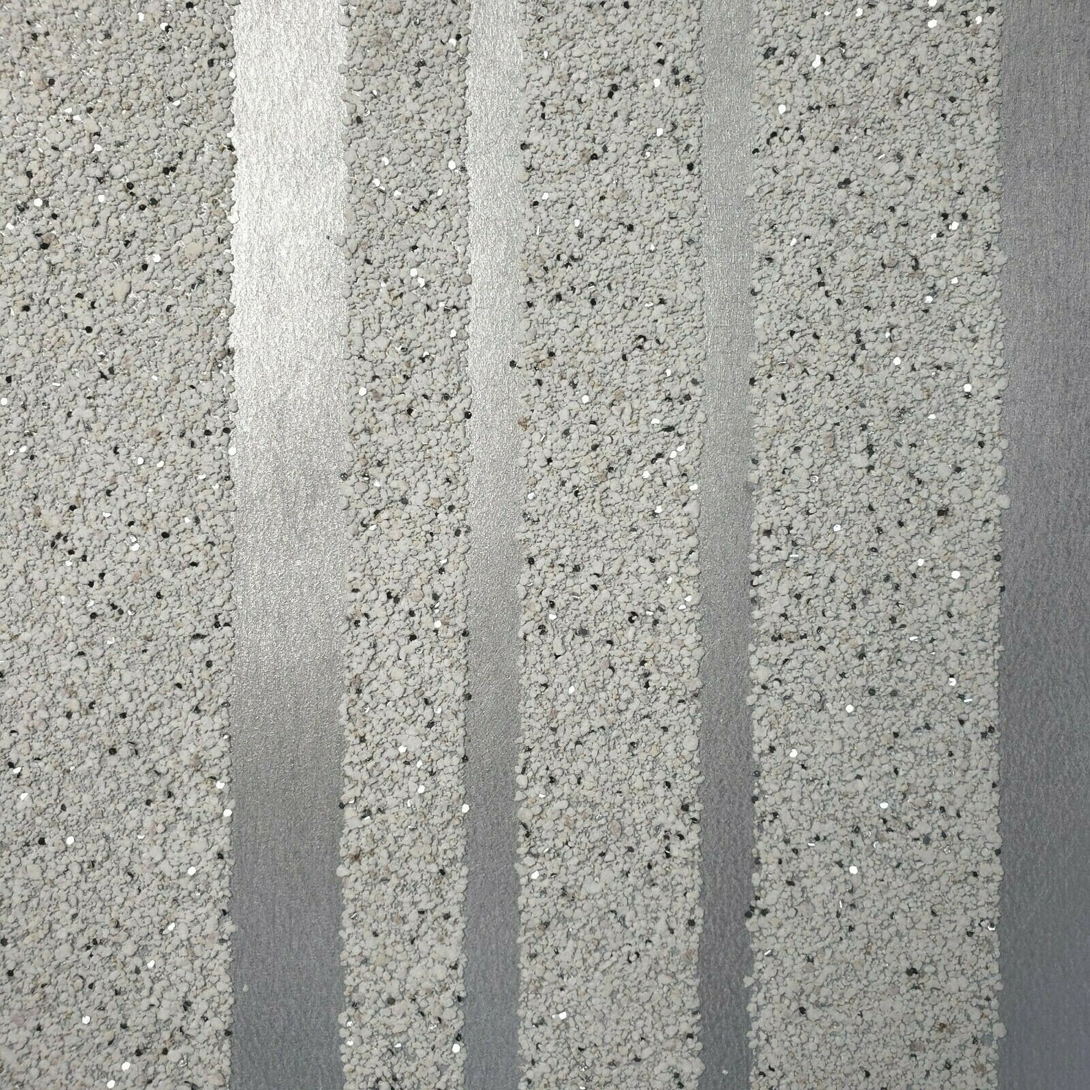 Striped Mica Vermiculite White Gray Silver Lines Modern - Etsy