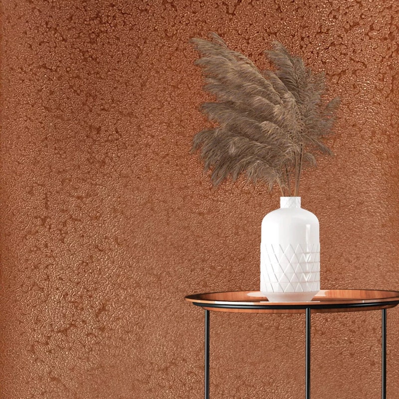 Hammered Copper Wallpaper - Etsy