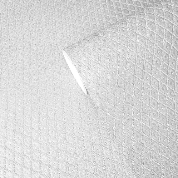 Embossed off Grayish White Small Diamonds Textured Lines - Etsy