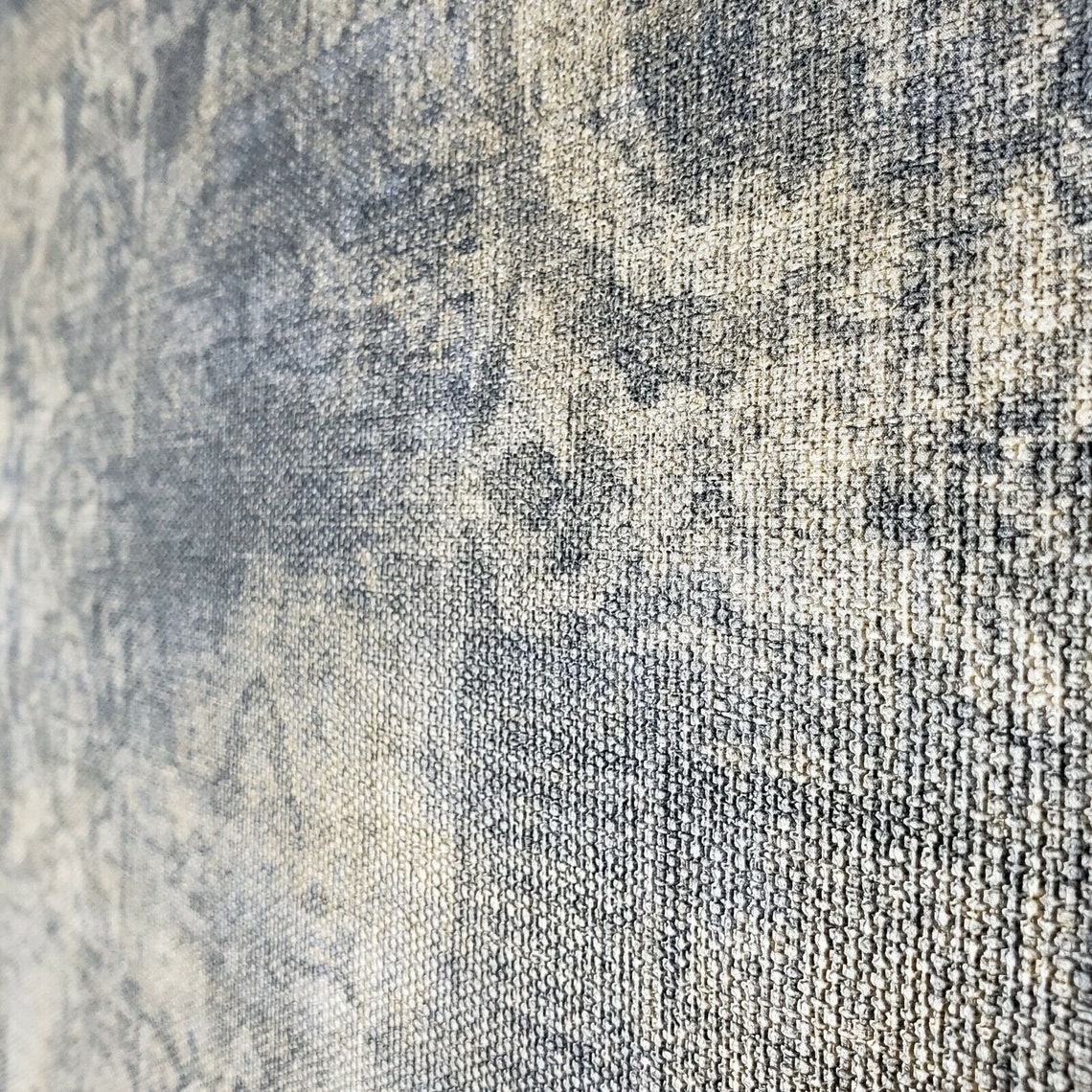 Wallpaper Rustic Blue Faux Vintage Old Rug Carpet Textured - Etsy