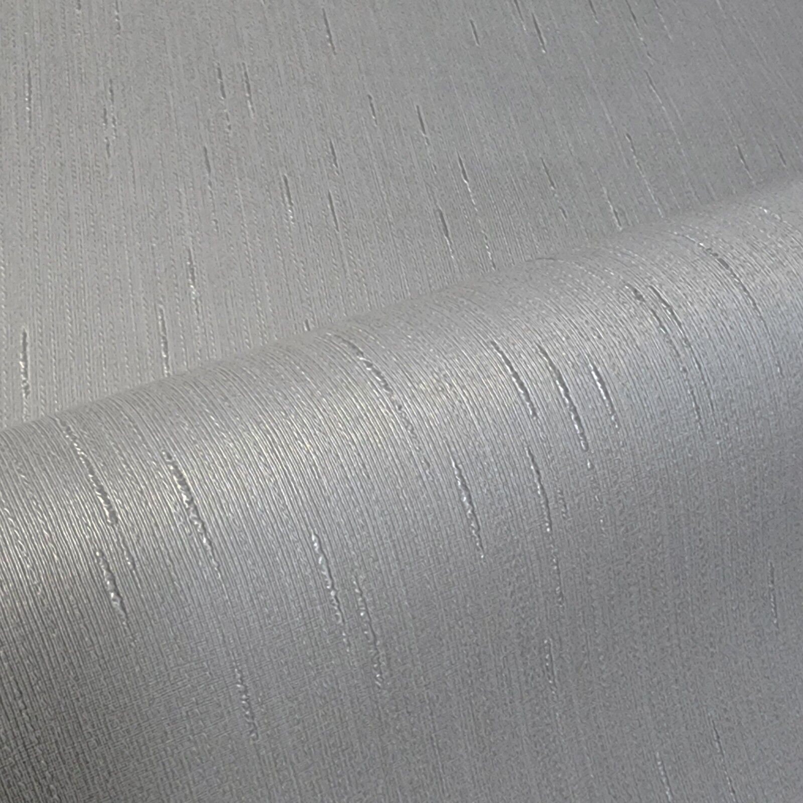 Modern Gray Silver Metallic Faux Fabric Textured Stria Lines Texture ...