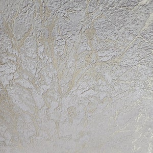 Purple Lilac Gold Metallic Faux Plaster Stone Textures Modern Textured ...
