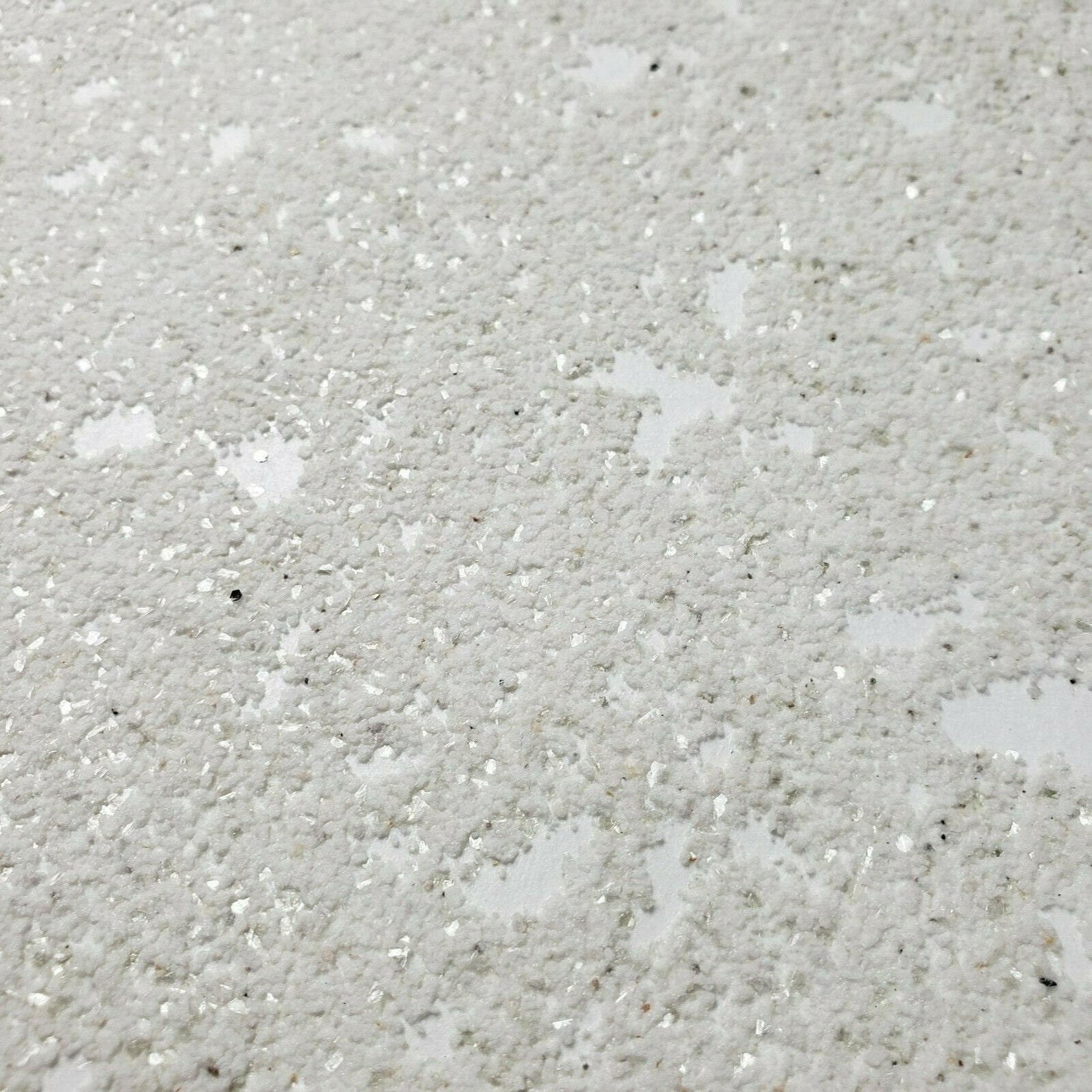 White Cream Chip Stone Real Natural Mica Textured Wallpaper Plain - Etsy