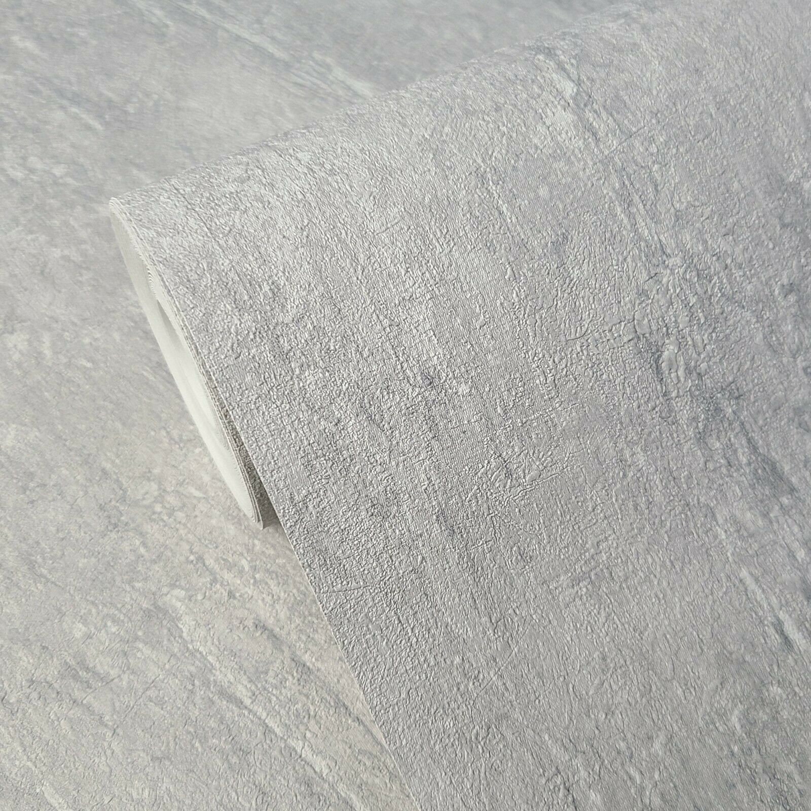 Matt Gray Modern Wallpaper Textured Realistic Faux Concrete - Etsy