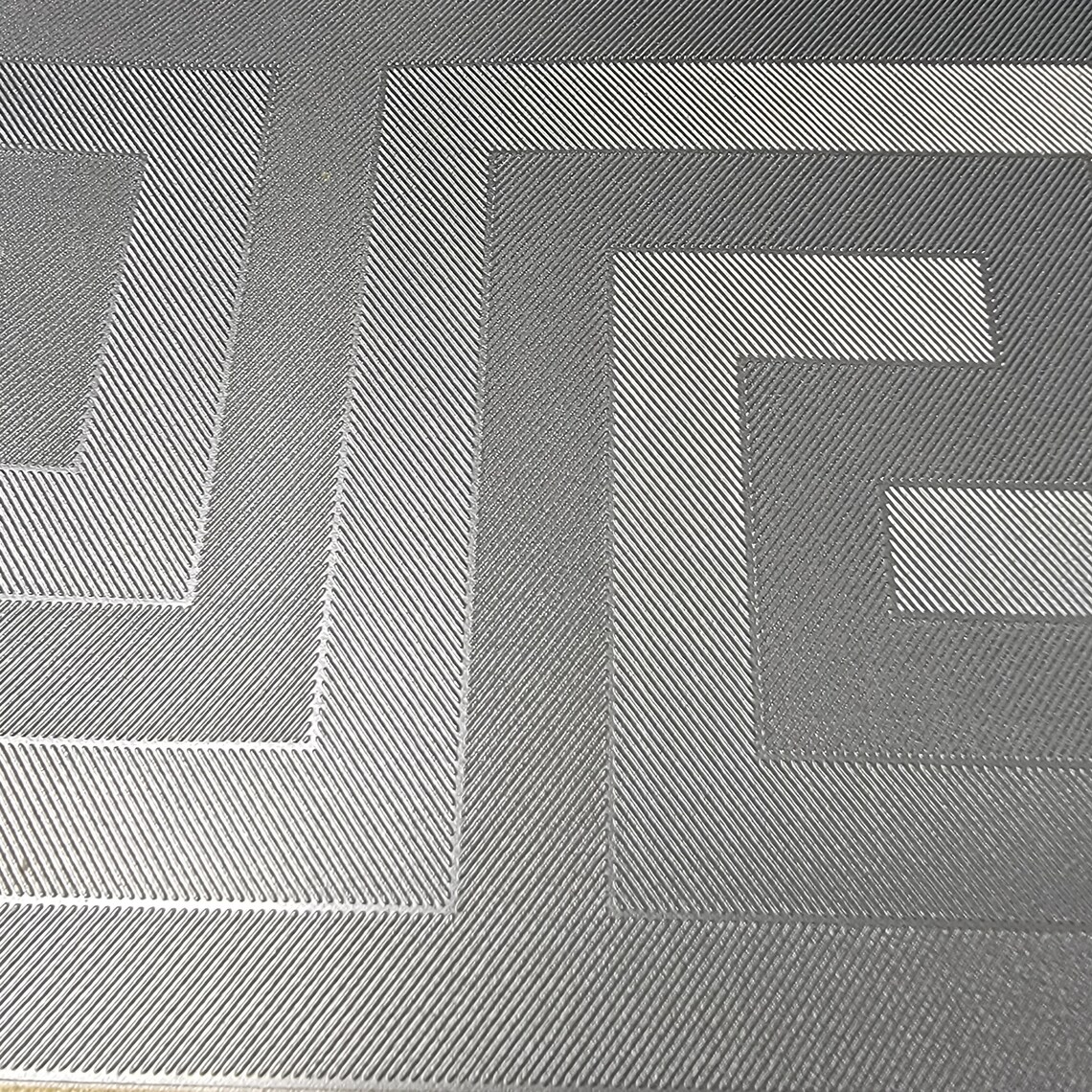 Embossed Silver Gold Metallic Border Textured - Etsy