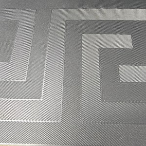 Embossed Silver Gold Metallic Border Textured - Etsy