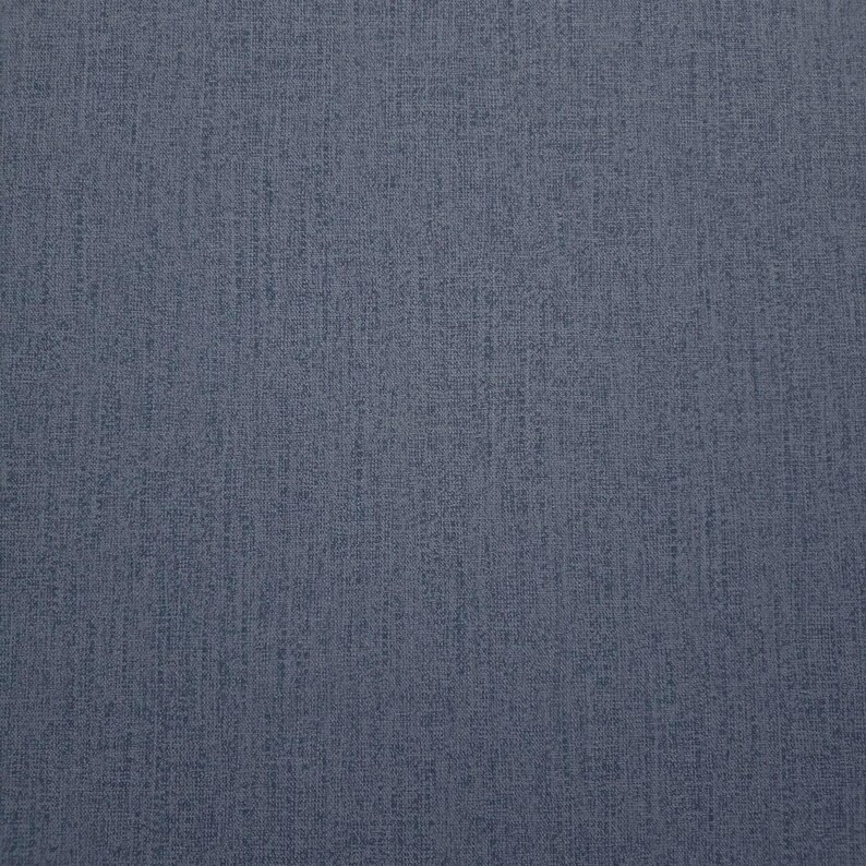 Plain Contemporary Matt Deep Navy Blue Faux Jeans Fabric Textured ...