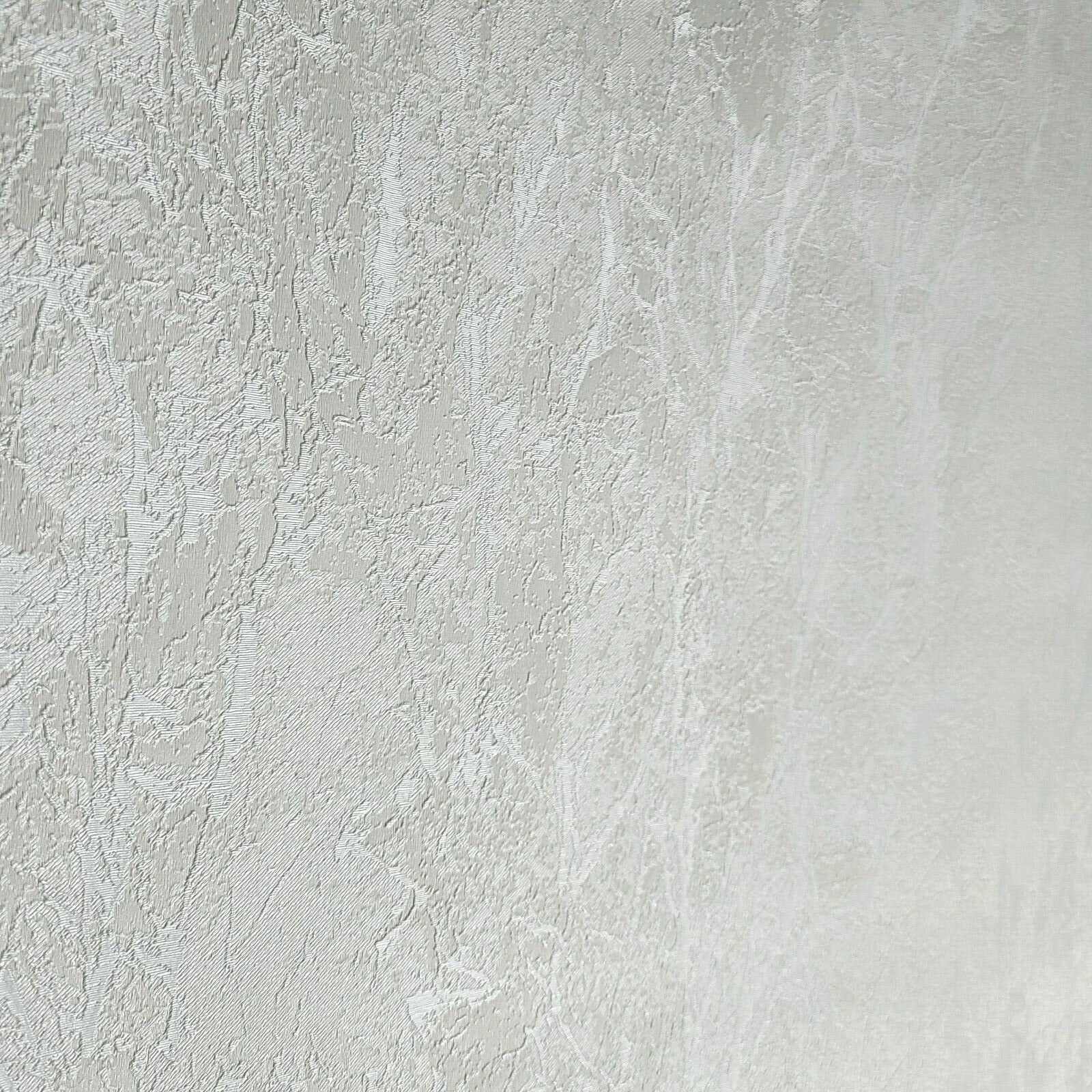 Embossed Ivory off White Faux Plaster Texture Modern Textured Wallpaper ...
