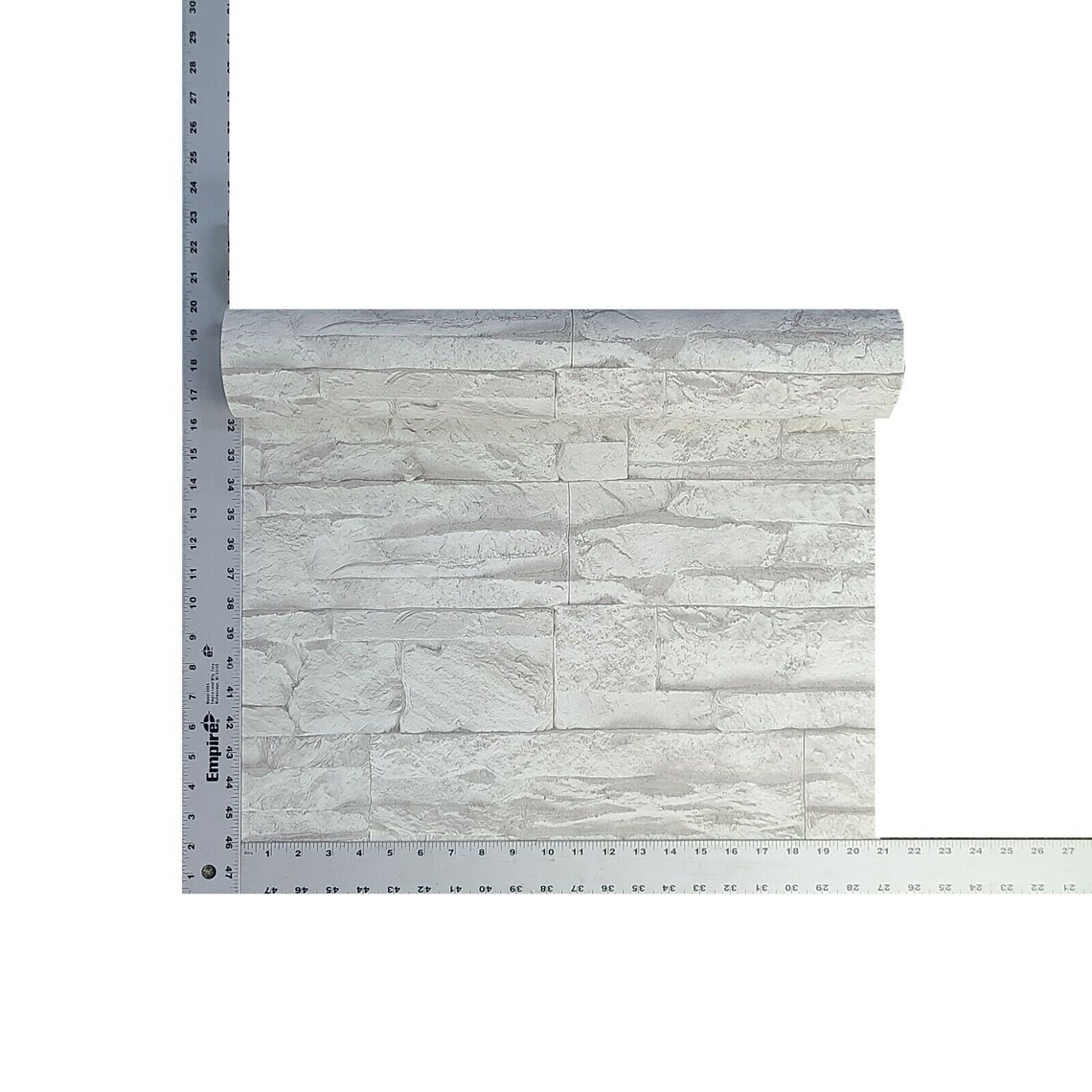 Wallpaper Textured Gray off White Modern Faux Realistic Stone - Etsy