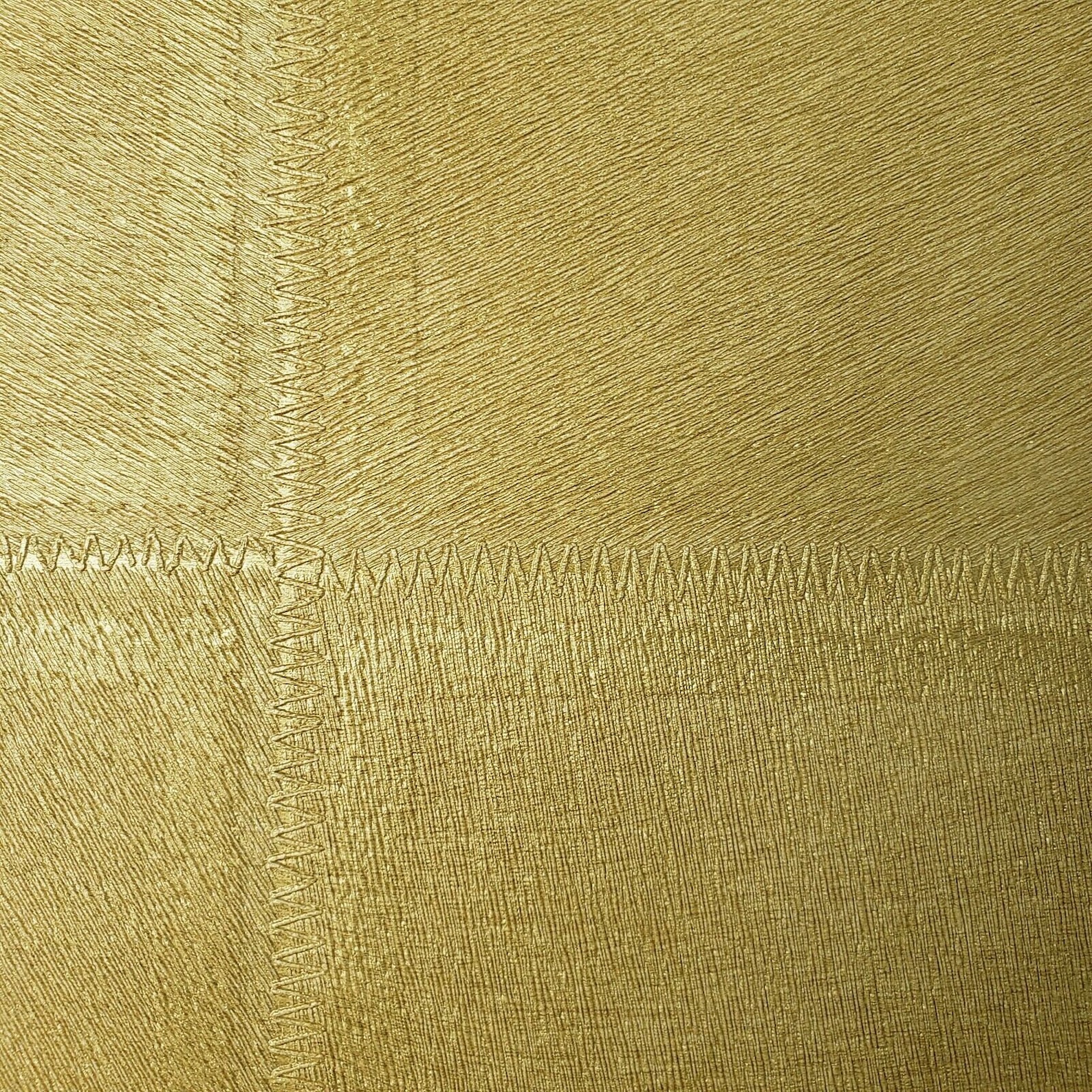 Wallpaper Yellow Gold Metallic Textured Modern Faux Cow Animal - Etsy