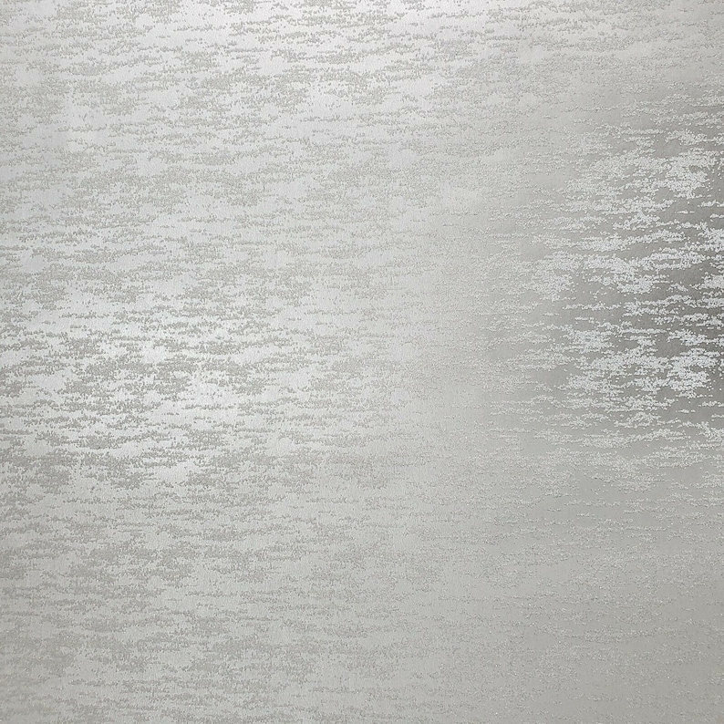 Modern Glassbeads Wallpaper Silver Metallic Glass Beads Texture Glitter ...