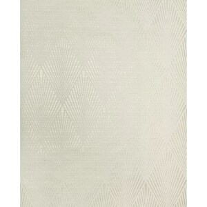 Retro Art Deco Diamond Ivory off White Gold Metallic Textured Wallpaper ...