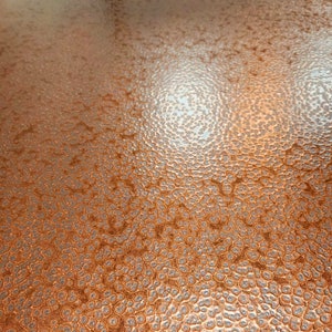 Embossed Coper Metallic Faux Metal Sheet Plaster Textured Modern ...