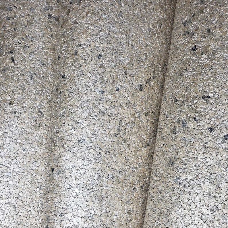 Real Mica Stone Unique Plain Pearl Cream Gray Granite Look Big Chip ...