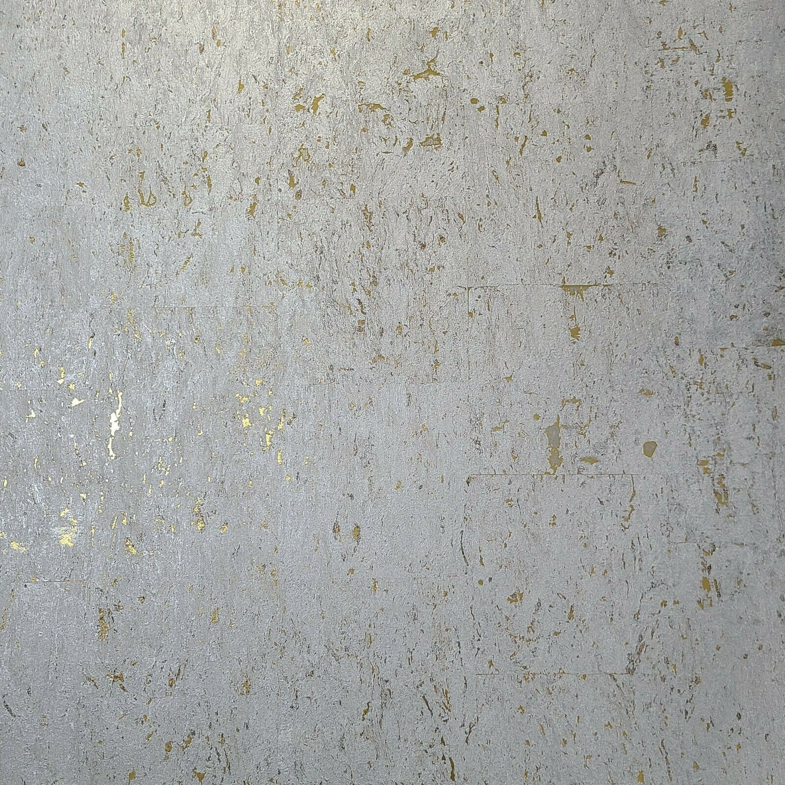Real Natural Cork Wallpaper Textured Wallcoverings Rolls Silver Gold ...