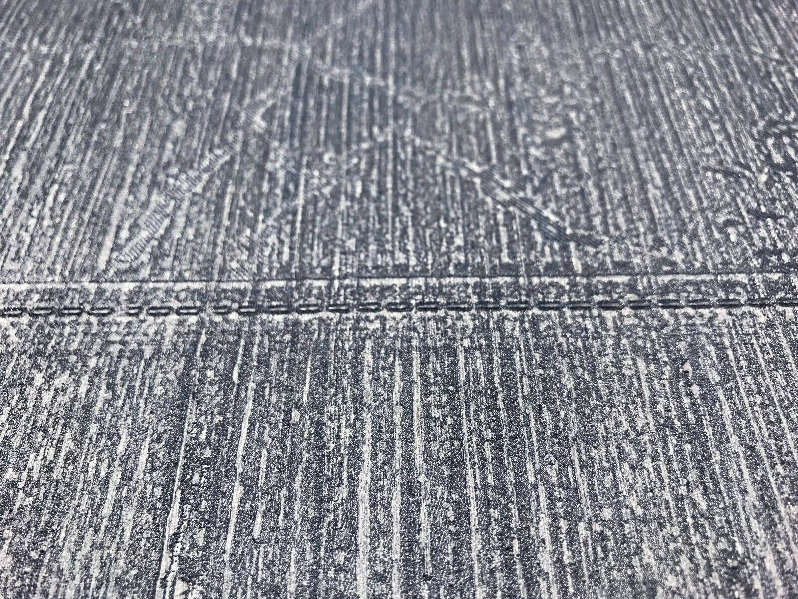 Wallpaper Roll Gray Blue Metallic Textured Striped Modern - Etsy