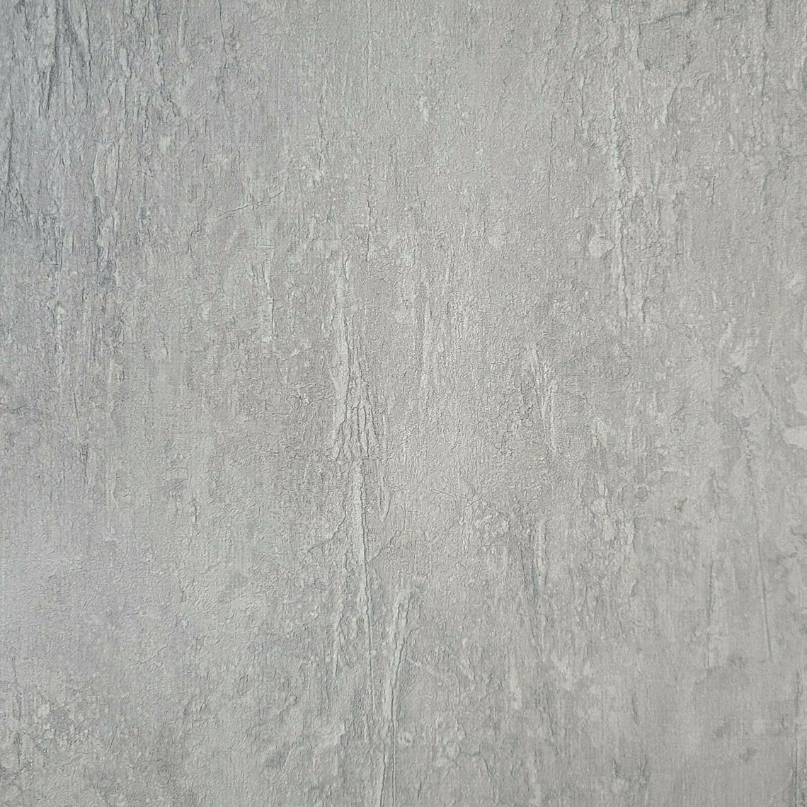 Matt Gray Modern Wallpaper Textured Realistic Faux Concrete - Etsy