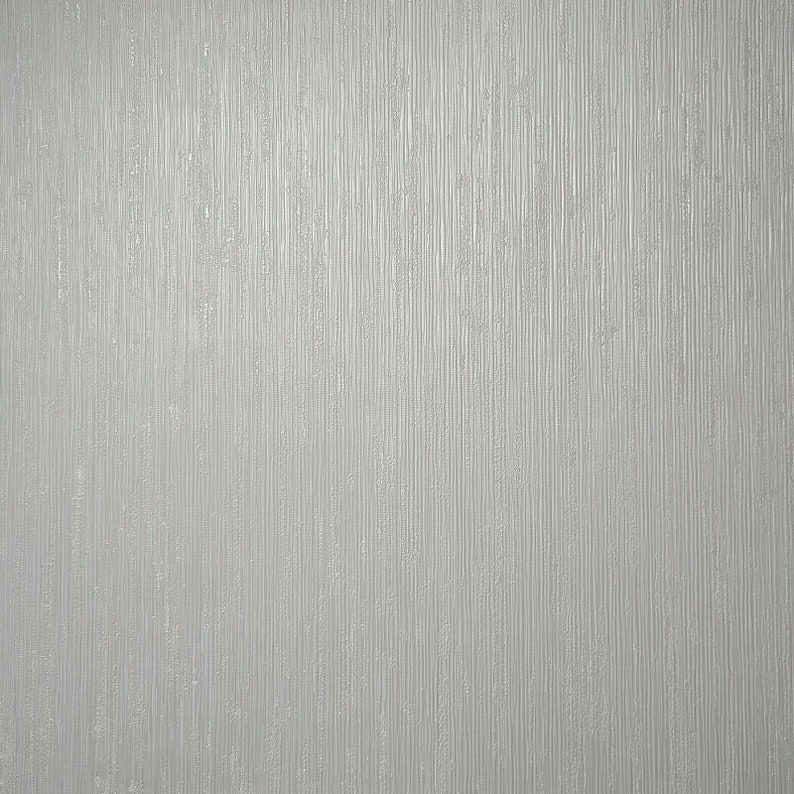 Modern White Stria Lines Faux Fabric Heavy Texture Plain Textured ...