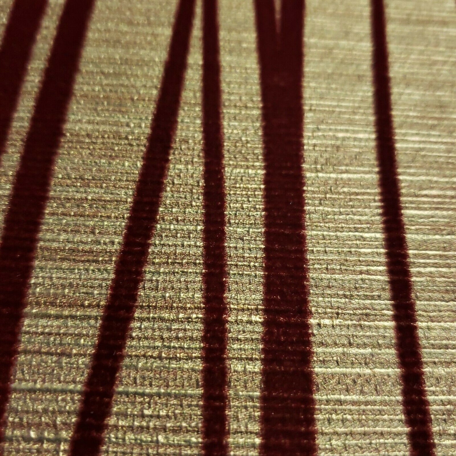 Flocked Texture Wallpaper Flock Burgundy Red Velvet Gold - Etsy