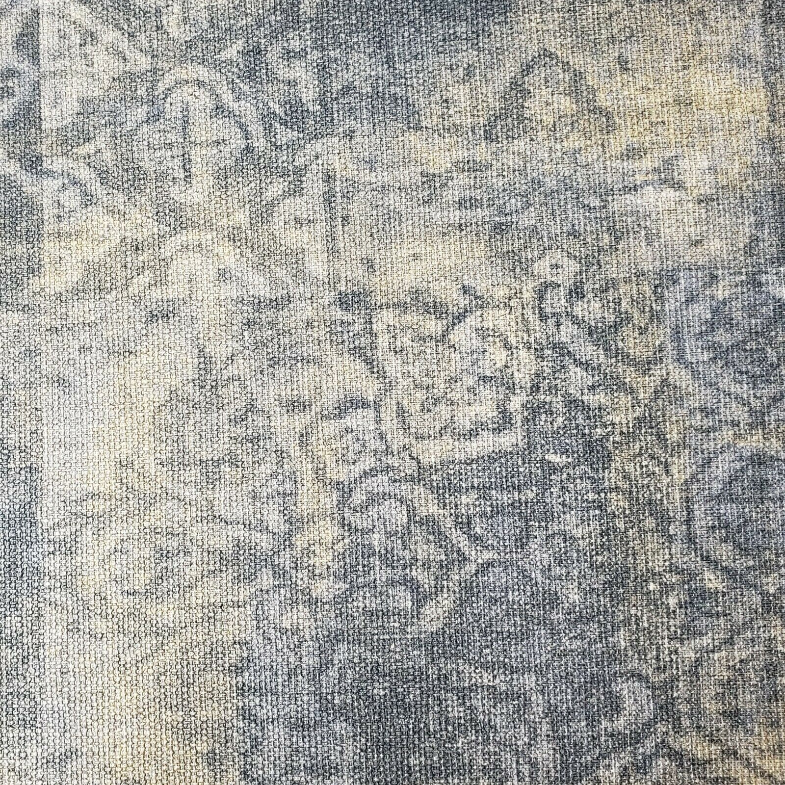 Wallpaper Rustic Blue Faux Vintage Old Rug Carpet Textured - Etsy