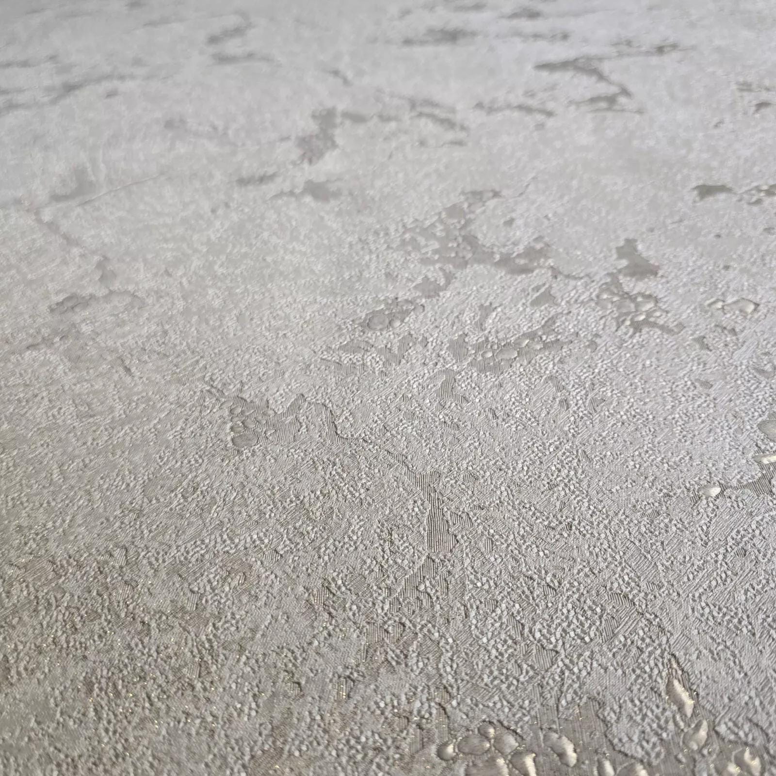 Ivory off White Gold Reflection Pearl Shell Sparkle Plaster Textured ...