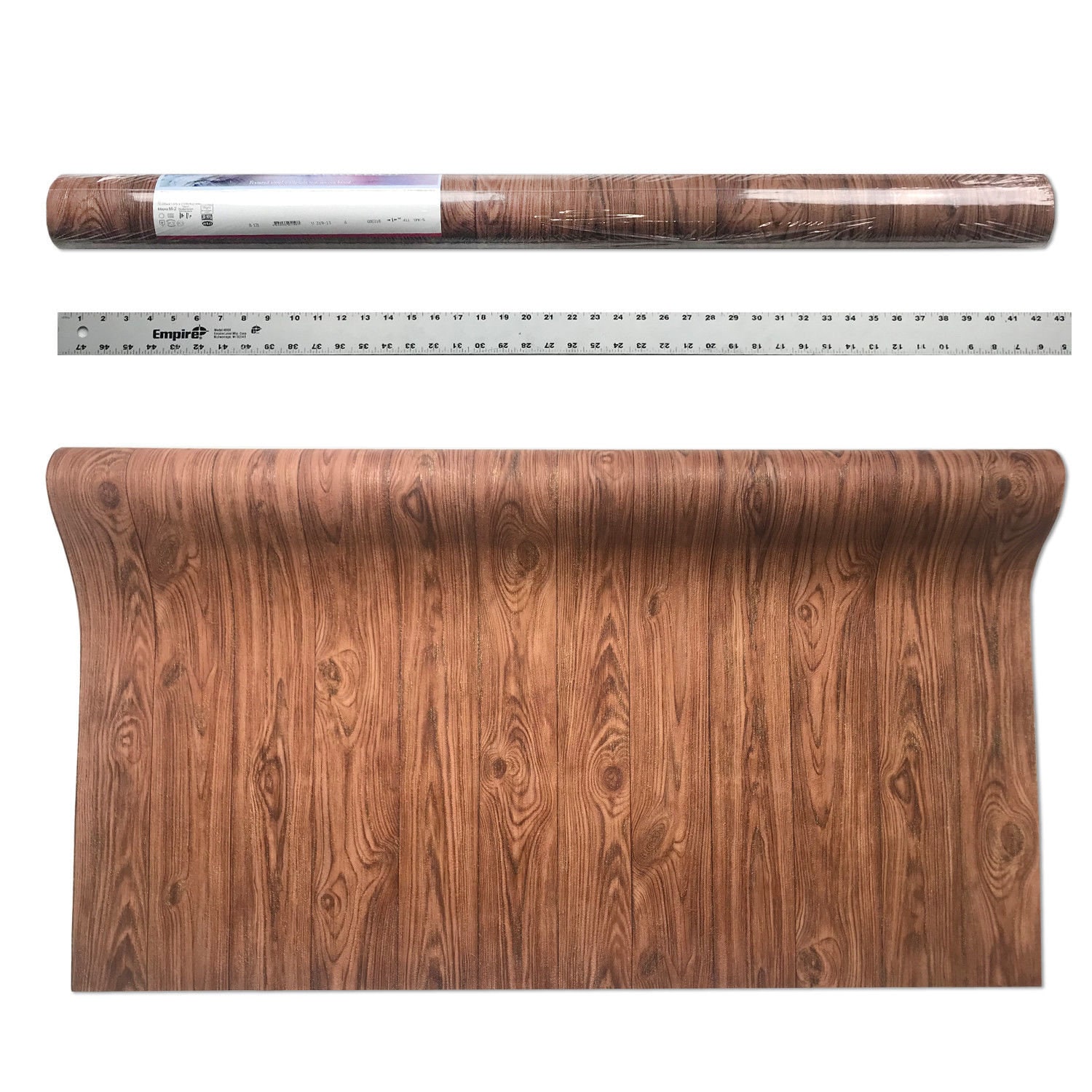 Brown Gold Rustic Grain Wood Planks Boards Wallpaper Textured | Etsy