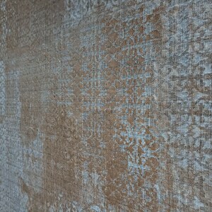 Blue Gray Bronze Metallic Vintage Rug Carpet Textured Wallpaper 3D - Etsy