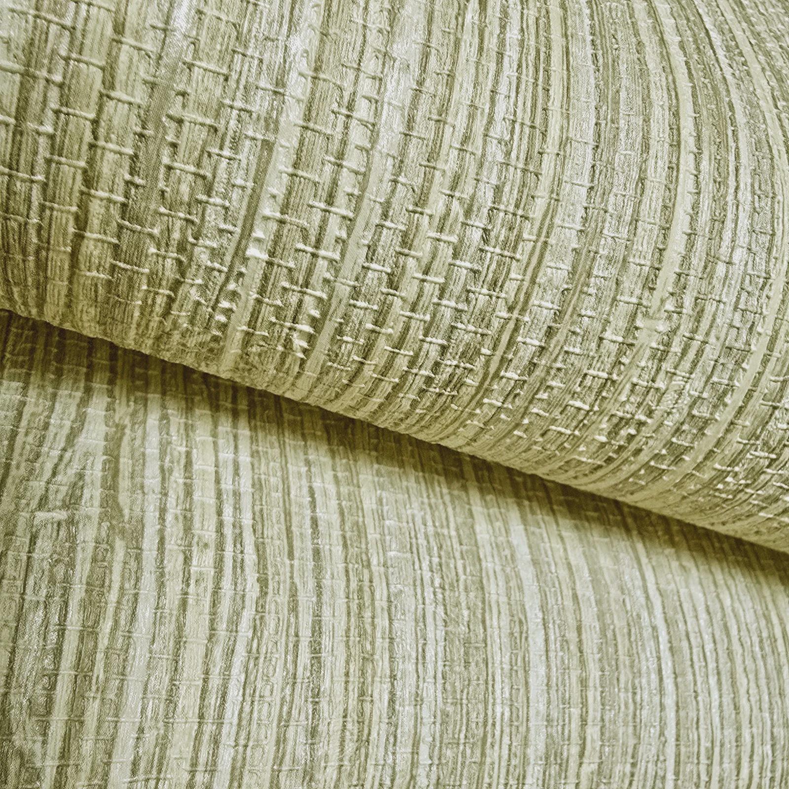 Modern Light Yellow Beige Warm Brown Plain Faux Grasscloth Textured ...
