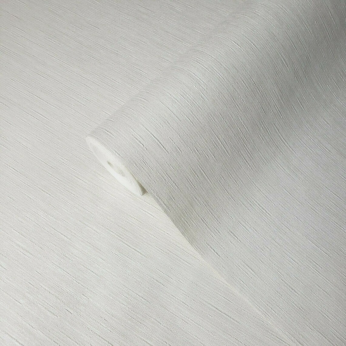 Plain Wallpaper Textured off White Cream Modern Faux Fabric | Etsy