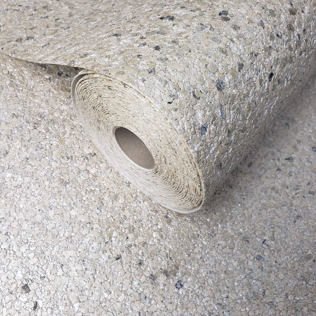 Real Mica Stone Unique Plain Pearl Cream Gray Granite Look Big Chip ...
