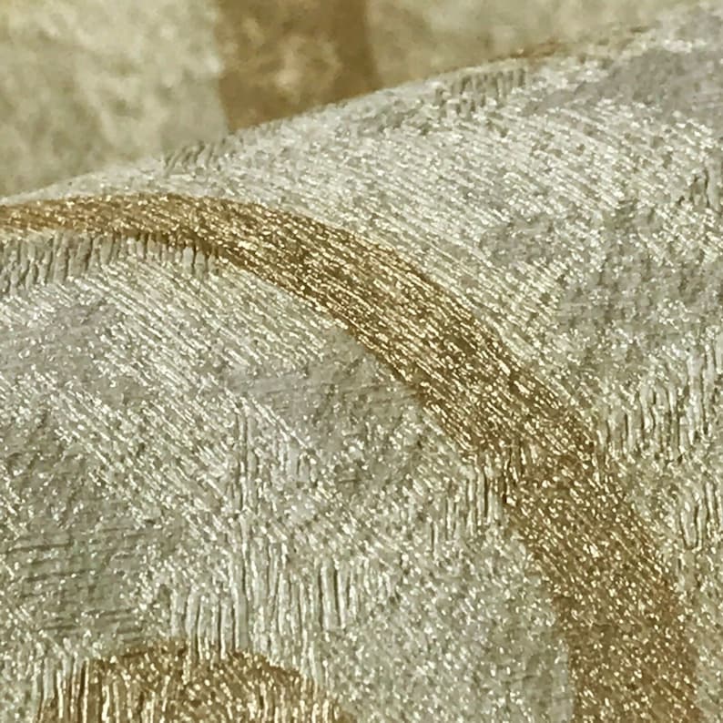 Wallpaper Gold Metallic Textured Wall Rustic Vintage Damask | Etsy