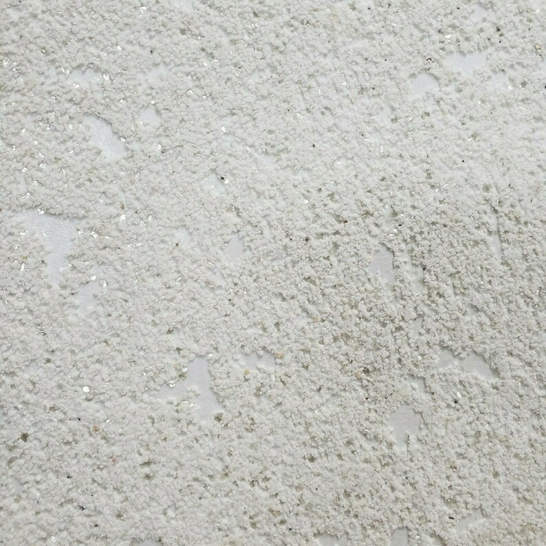White Cream Chip Stone Real Natural Mica Textured Wallpaper Plain - Etsy