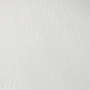 White Faux Fabric Textured Vertical Stria Lines Textures Modern Plain ...