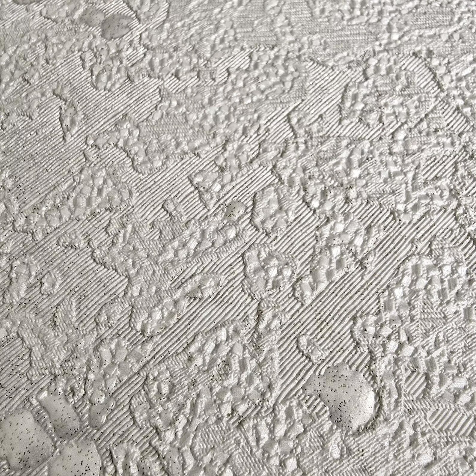 Ivory off White Gold Reflection Pearl Shell Sparkle Plaster Textured ...