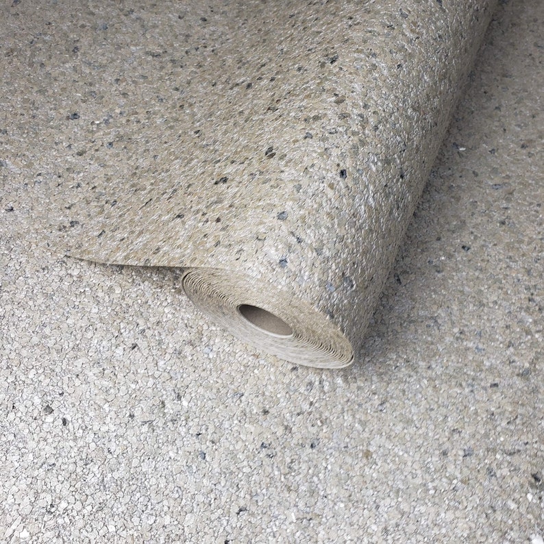 Real Mica Stone Unique Plain Pearl Cream Gray Granite Look Big Chip ...