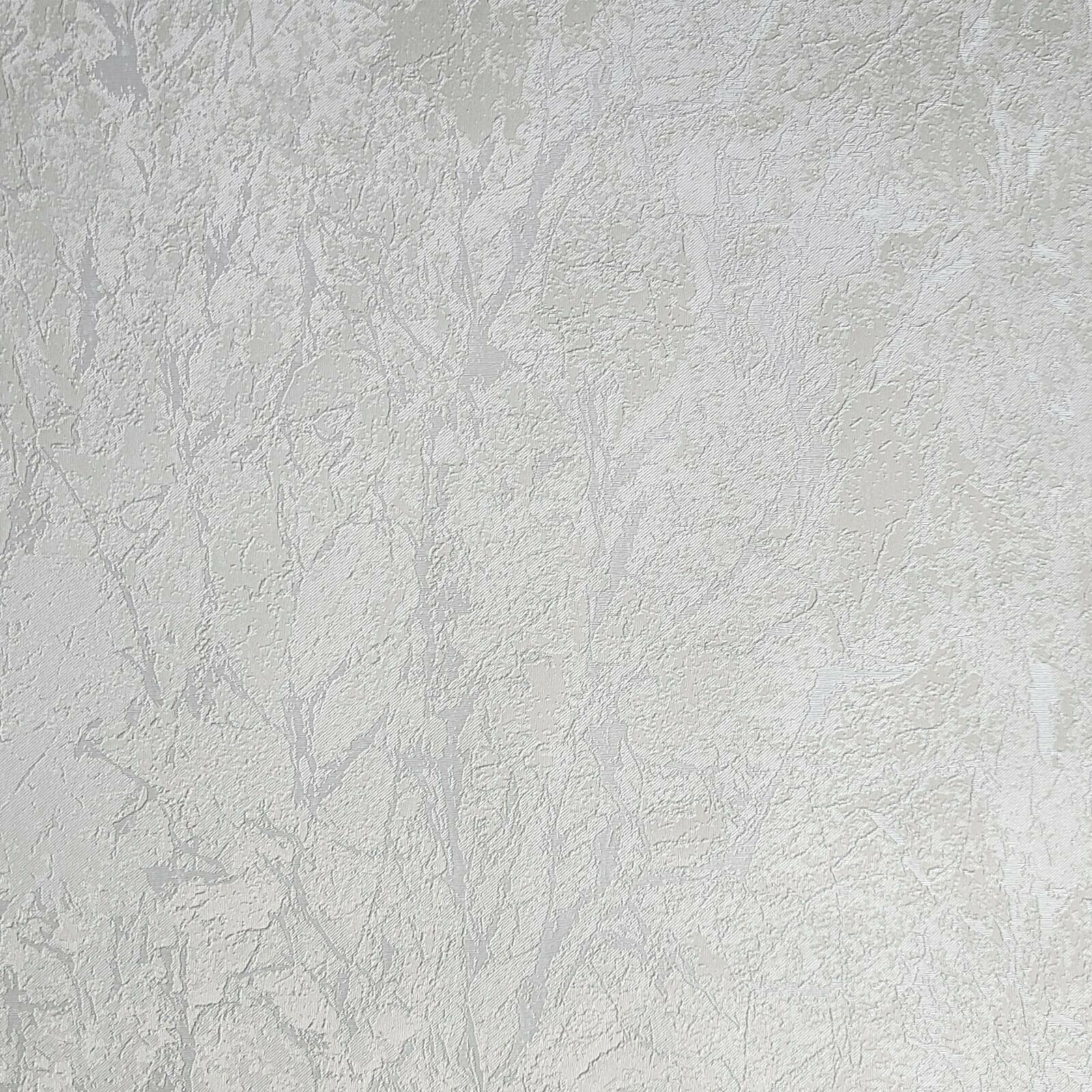 Embossed Ivory off White Faux Plaster Texture Modern Textured Wallpaper ...