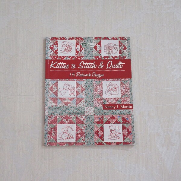 Redwork Quilt Kit - Etsy