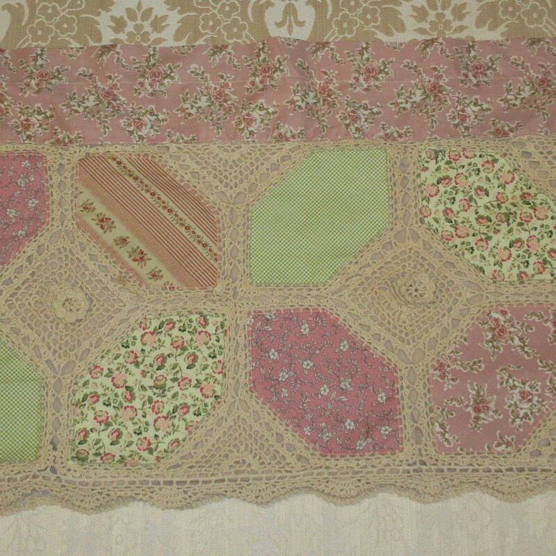 Patchwork Curtain - Etsy